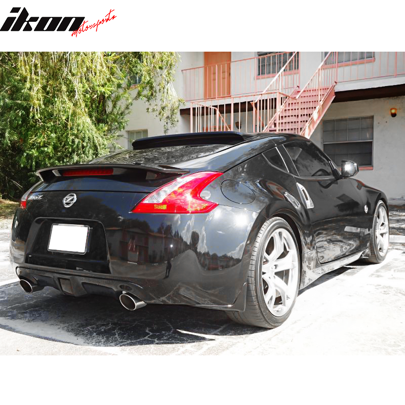 IKON MOTORSPORTS, Roof Spoiler Compatible With 2009-2020 Nissan 370Z ...