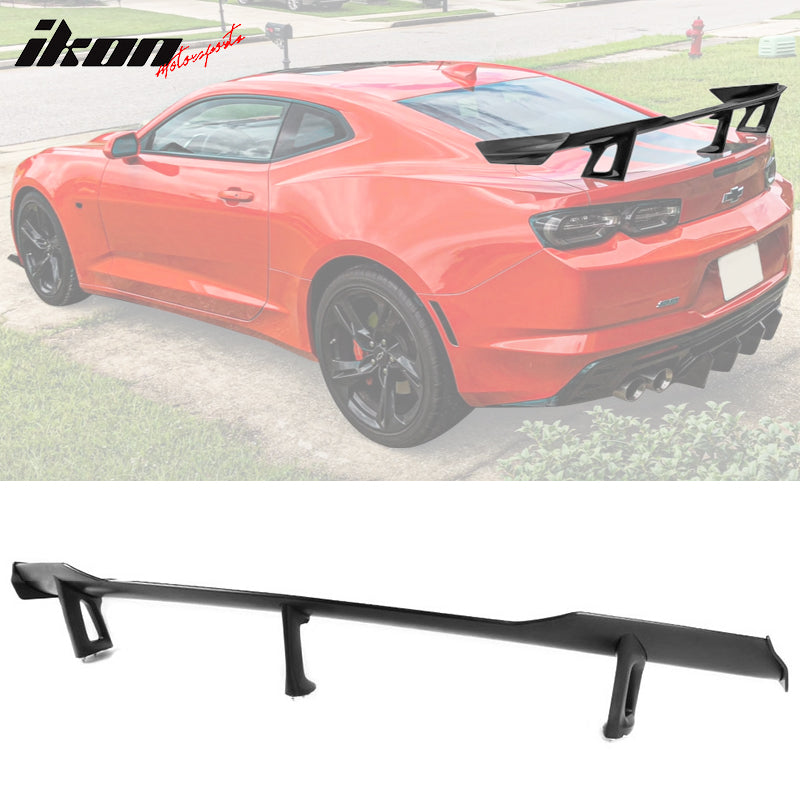 IKON MOTORSPORTS, Trunk Spoiler Compatible With 2016-2023 Chevrolet ...