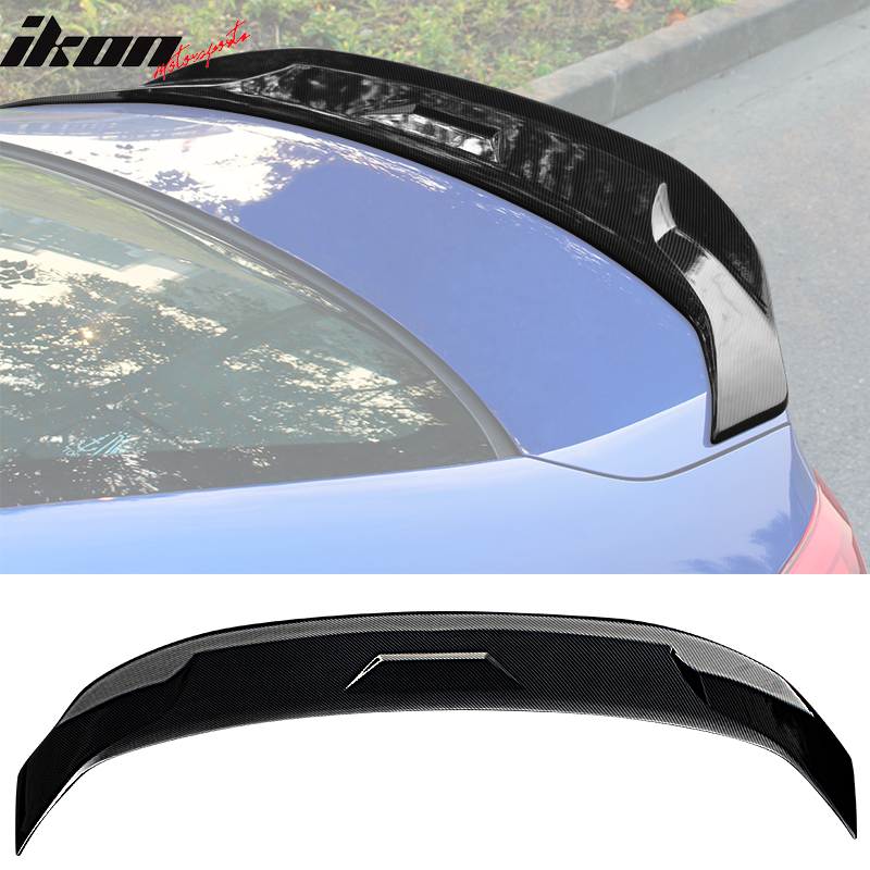 IKON MOTORSPORTS, Trunk Spoiler Compatible With 2022 Honda Civic Sedan ...