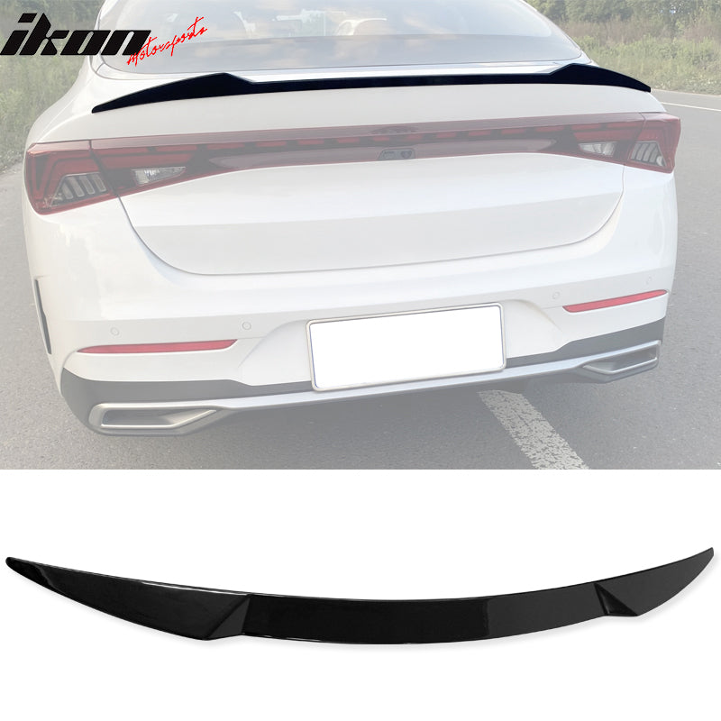 IKON MOTORSPORTS, Rear Trunk Spoiler Compatible With 2021-2023 Kia K5 ...