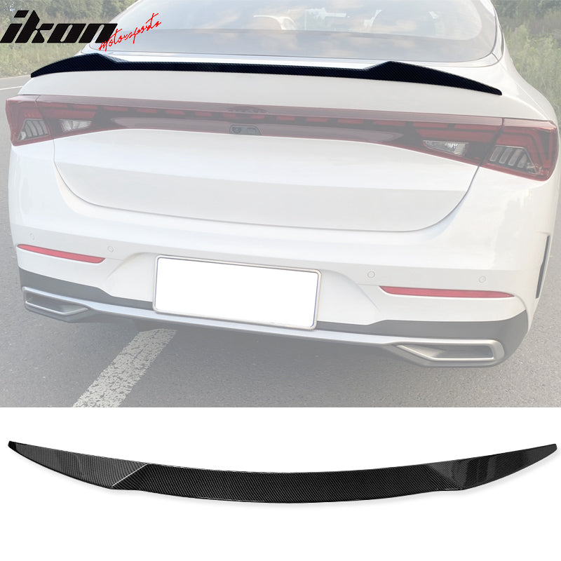 IKON MOTORSPORTS, Rear Trunk Spoiler Compatible With 2021-2023 Kia K5 ...