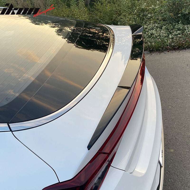 IKON MOTORSPORTS, Rear Trunk Spoiler Compatible With 2021-2023 Kia K5 ...