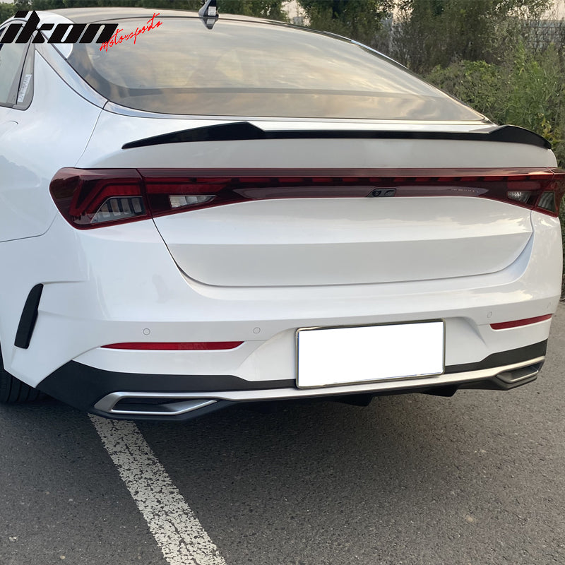 IKON MOTORSPORTS, Rear Trunk Spoiler Compatible With 2021-2023 Kia K5 ...