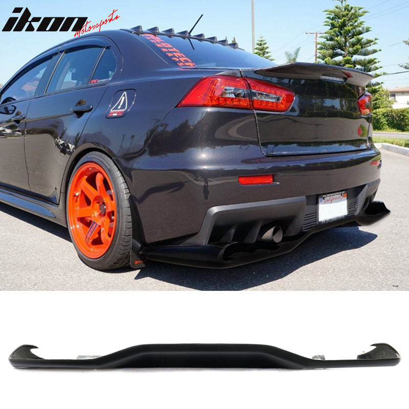 Rear Bumper Lip Diffuser Compatible With Universal Cars, VTX Style ...