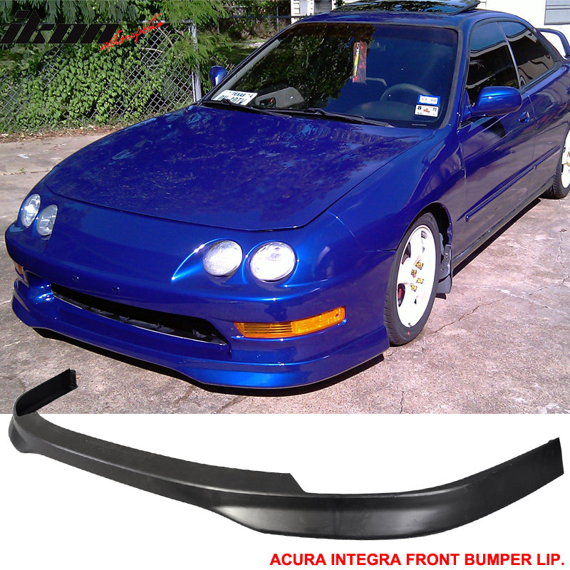 Front Bumper Lip Compatible With 1998-2001 Acura Integra, PP Front Lip ...