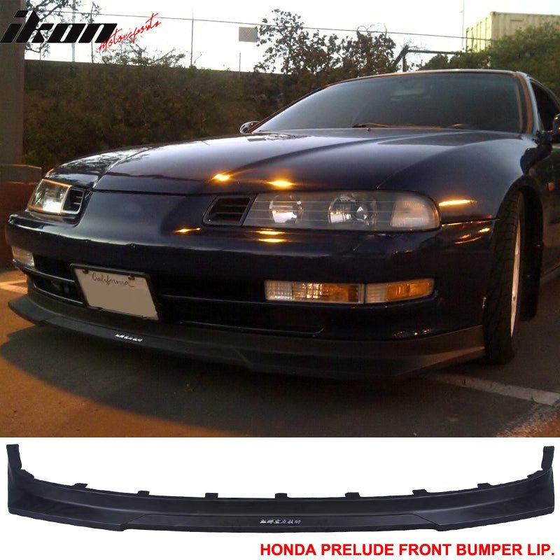 Front Bumper Lip Compatible With 92-96 Honda Prelude HCL Style Spoiler ...