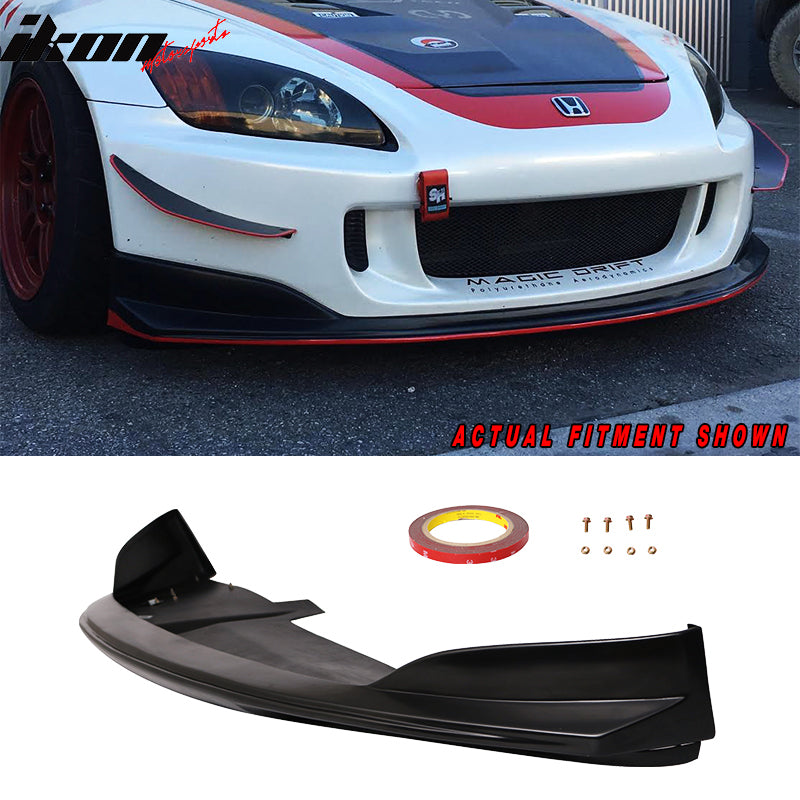 Front Bumper Lip Spoiler Compatible With 2004-2009 Honda s2000 ap2, DT ...