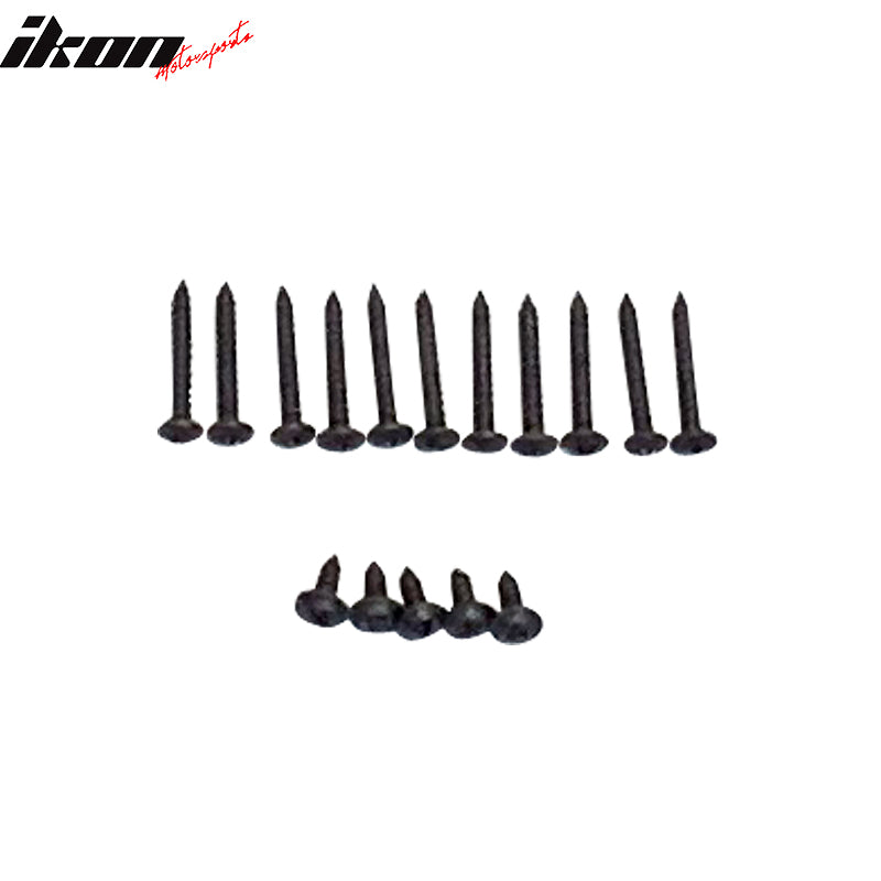 IKON MOTORSPORTS, 3PCS Front Bumper Lip Compatible With 2021-2022 Kia ...