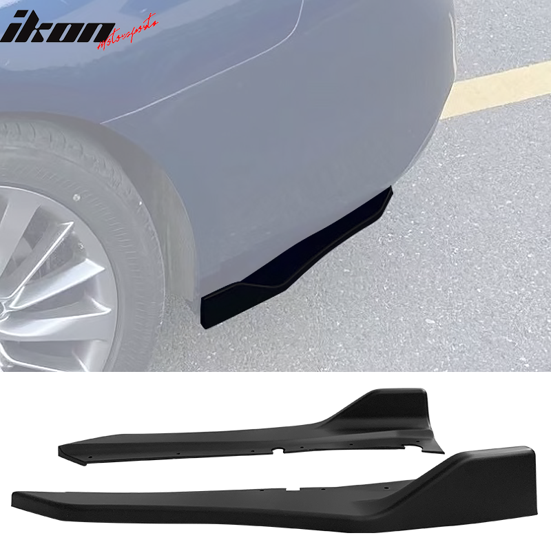 IKON MOTORSPORTS, Rear Bumper Lip Compatible With 2014-2022 Infiniti ...