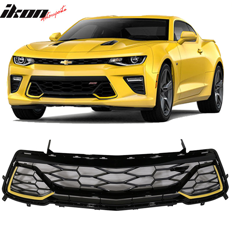 Fits 16-18 Chevy Camaro SS Only 50th Anniversary Front Lower Grille ...