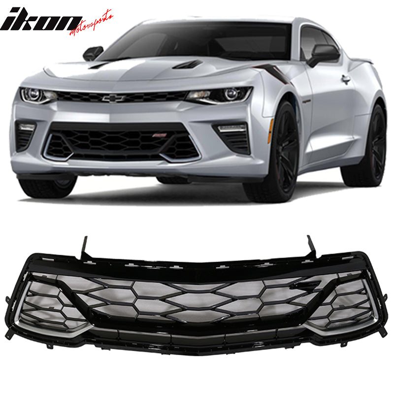 Grille Compatible With 2016-2018 Chevy Camaro SS, 50th Anniversary ...