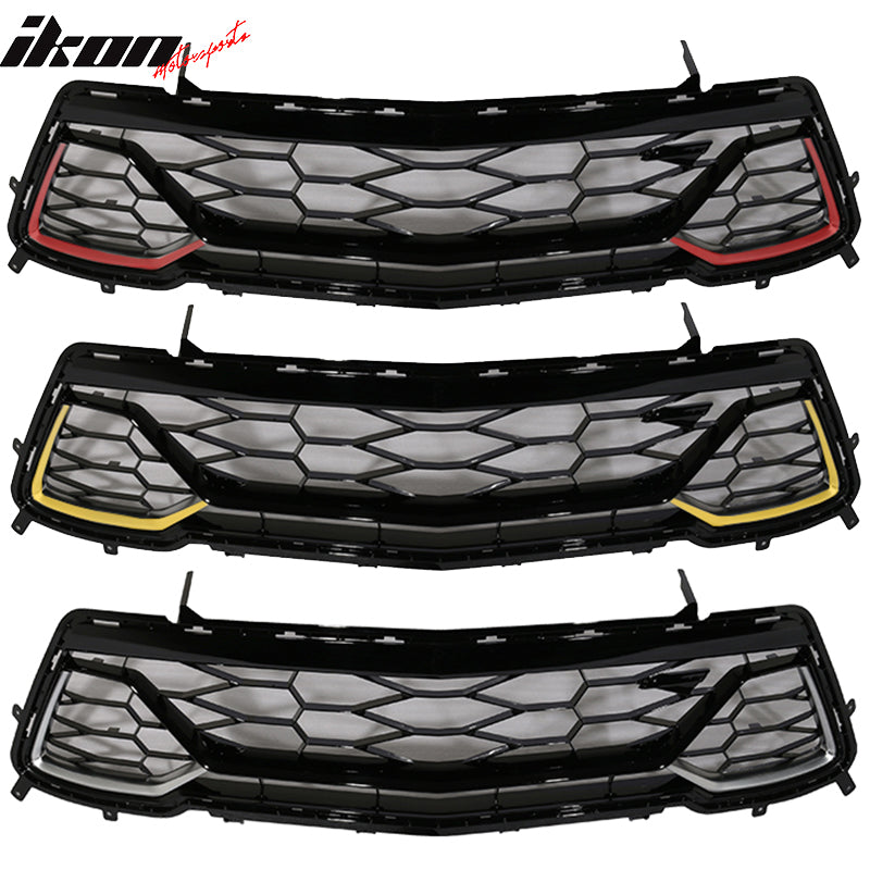 Fits 16-18 Chevy Camaro SS Only 50th Anniversary Front Lower Grille ...