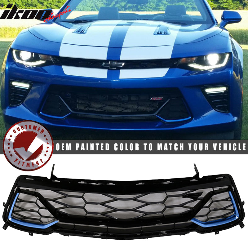 Grille Compatible With 2016-2018 Chevy Camaro SS, 50th Anniversary ...