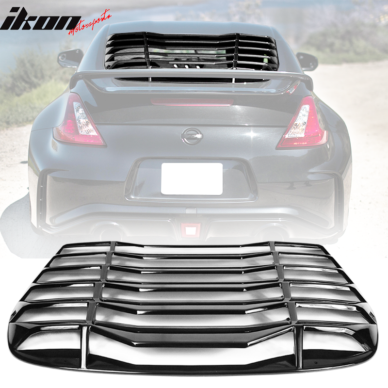 Windshield Louver Compatible With 2009-2020 Nissan 370Z, IKON Style ...